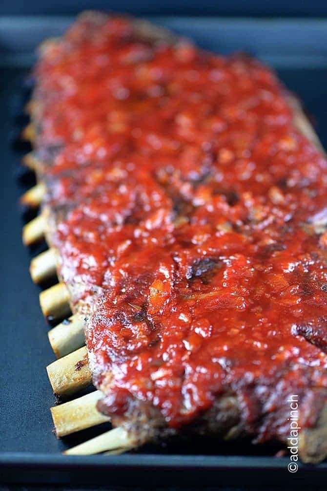 Simple BBQ Ribs Recipe - Add a Pinch